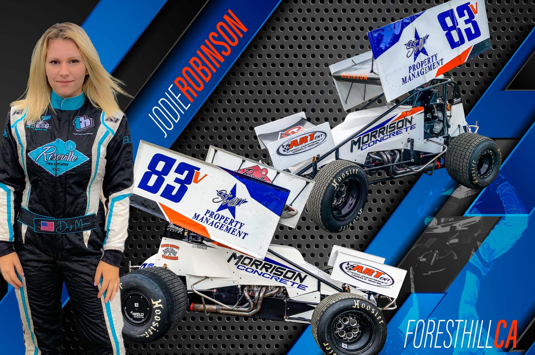 Jodie Robinson Hero Card – Morrison Graphics